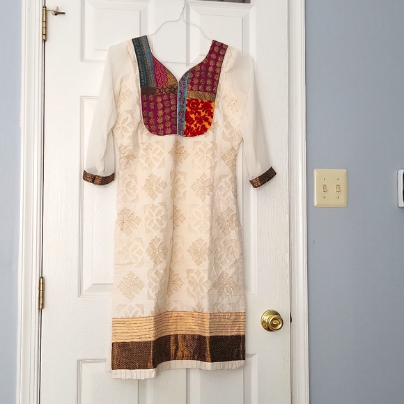 Kurtas | Indian Kurta With Dupatta And Churidar Used Once | Poshmark